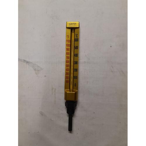 Jual Thermometer 0 - 600°C.hunter.(kuningan).drat 1/2". Panjang drat ...