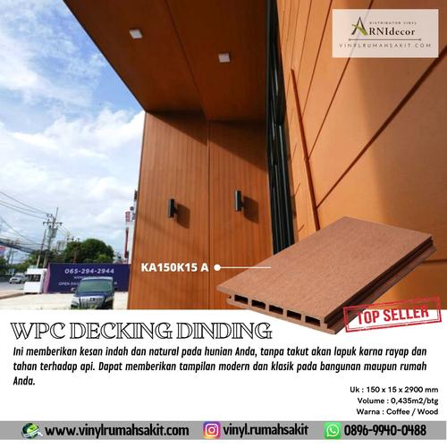 Jual WPC Decking Dinding Type KA150K15 A Motif Polos - Bebas dari Pelapukan - Jakarta Timur ...