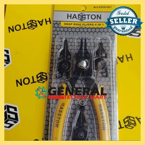 Jual Tang snap ring set 4 in 1 spi sepi pasang Ring HASSTON PROHEX 4350 ...