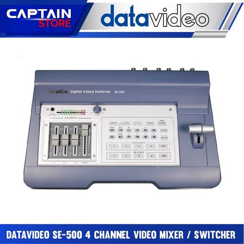 Promo DataVideo SE-500 4 Channel Video Mixer / Switcher - Jakarta Pusat ...
