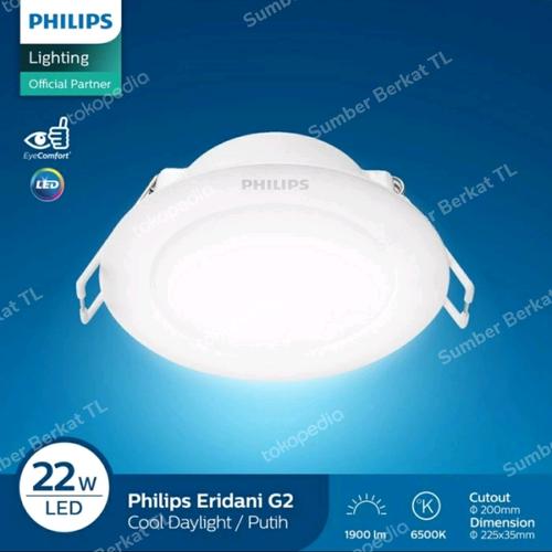 Jual Lampu Downlight LED Philips Eridani 23 Watt 23W 23Watt 23 W inbow ...