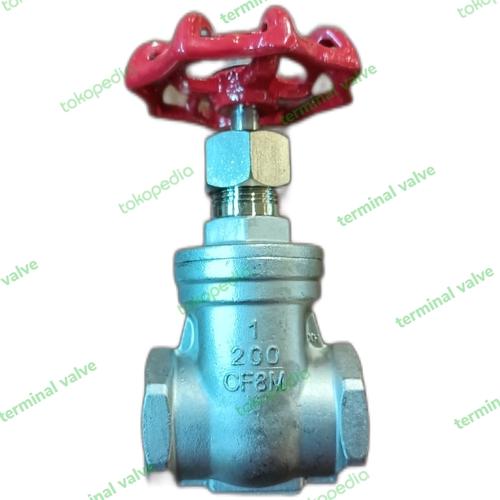 Jual gate valve stainless 1"/gate valve ss316 1"/gate valve 1" ss316 ...