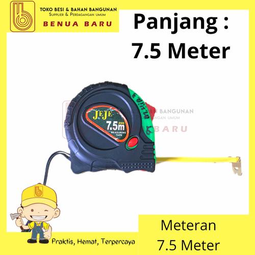 Jual Meteran 7.5 Meter / Roll Meteran Ketupat 7.5 Meter / Meteran Karet - Kab. Bekasi - Benua ...