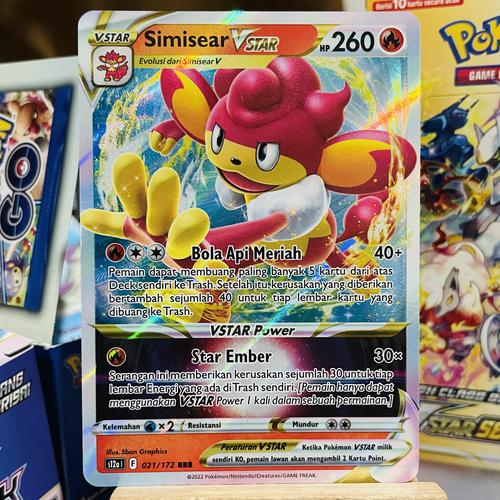 Jual Simisear Vstar V star - Kartu pokemon indonesia tcg card - Kota ...