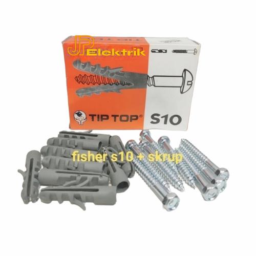 Jual Fisher S10 Plus Skrup / Fisher S10 @50pcs - Jakarta Pusat - Jp ...