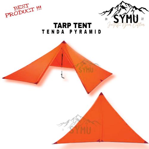 Jual Tenda Camping 2P Tarp Tent Pyramid Waterproof Bushcraft Ultralight ...