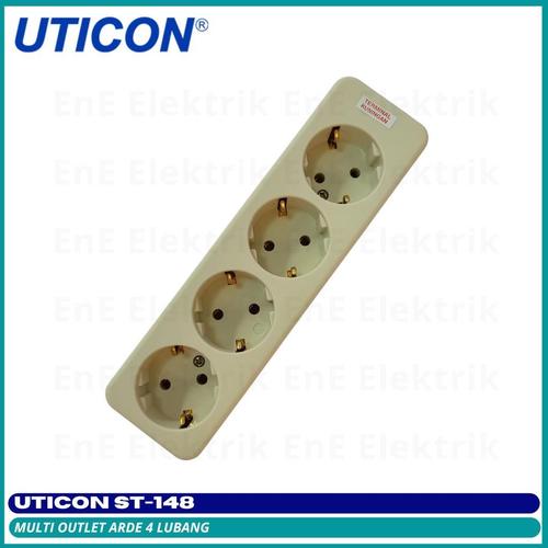 Jual OG138 UTICON STOP KONTAK 4 LUBANG ARDE ST-148 56 - Kab. Bekasi ...