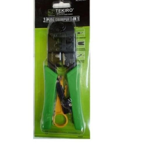 Jual Tang Crimping Rj45 Dan Rj11 3 In 1 Tekiro Japan - Jakarta Barat ...