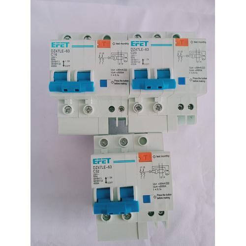 Promo EFET ELCB 2 Pole / 10A, 16A, 20A, 32A, 40A, 50A, 63A - 2P-32A ...