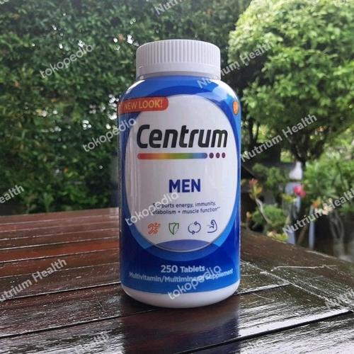 Jual Centrum Men Multivitamin Multimineral Original US 250 tablets ...