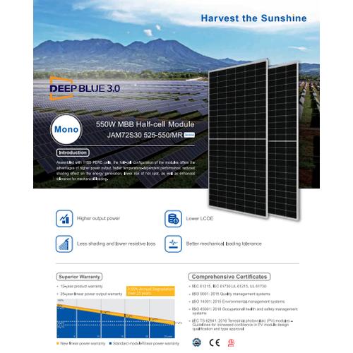 Jual Solar Panel JA Solar 550 Wp Mono (SNI) - Kab. Tangerang - Surya ...