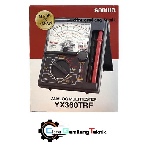 Jual multi tester analog sanwa yx360trf analog multitester japan ...