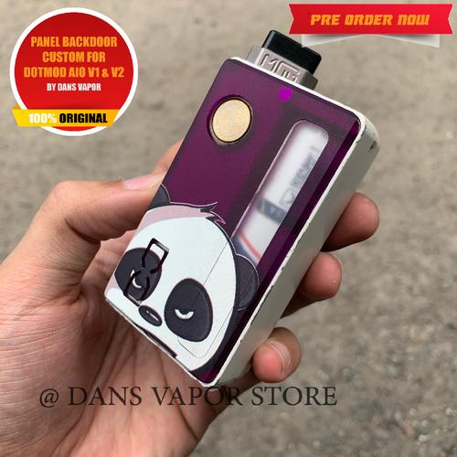 Jual Paneldoors Custom 2 Warna Desain PANDA For Mod Dotmod AIO V1 V2 ...