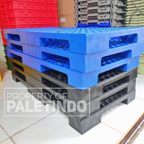 Jual Palet Plastik 100 x 50 x 8 Cm - Berlubang - Hitam - Kota Tangerang ...
