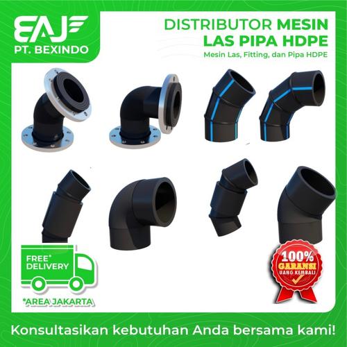 Jual Fitting pipa hdpe elbow 90 45 derajat | Fitting penyambung pipa ...