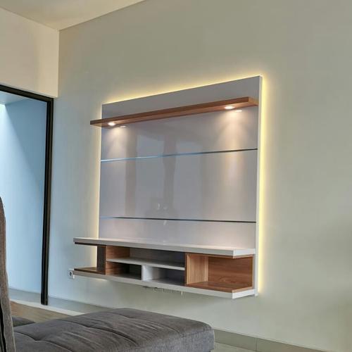 Jual Backdrop tv/ Backdrop tv minimalis/ Rak tv gantung/ Meja tv ...