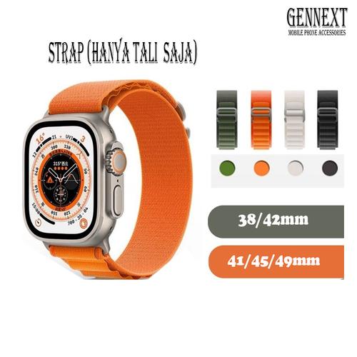 Promo STRAP NYLON APPLE WATCH iWATCH 1 2 3 4 5 6 7 8 9 SE 2020 ULTRA ...