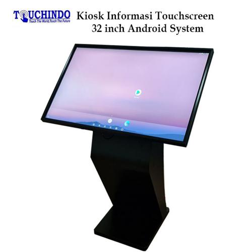 Promo Kiosk Informasi Touchscreen 32 inch Standing + Android premium ...