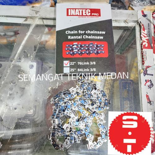 Jual 22" REFILL MATA PISAU RANTAI CHAINSAW POTONG 22 " INCH 38T INATEC PRO - Kota Medan ...