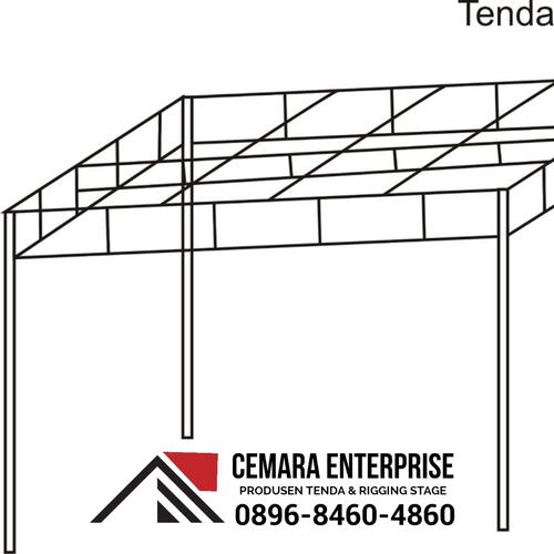 Jual Tenda lingkungan | Tenda rangka ukuran 4 x 6 meter - Kab. Bogor ...