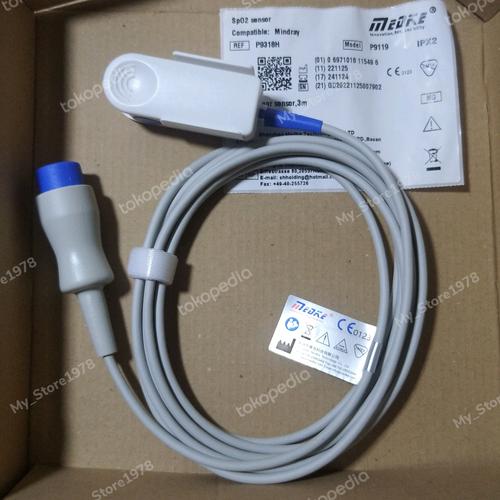 Jual SpO2 Mindray P9318H, adult finger sensor Kabel 3m - Kota Tangerang ...