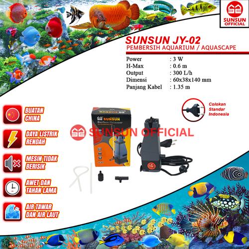 Jual SUNSUN JY 02 / JY 03 Series Surface Skimmer Pembersih Kotoran ...