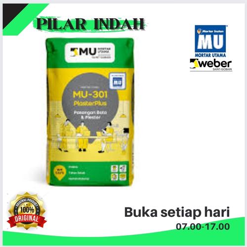 Jual MORTAR MU 301 PLESTER 40KG - Kab. Bekasi - TB PILAR INDAH | Tokopedia