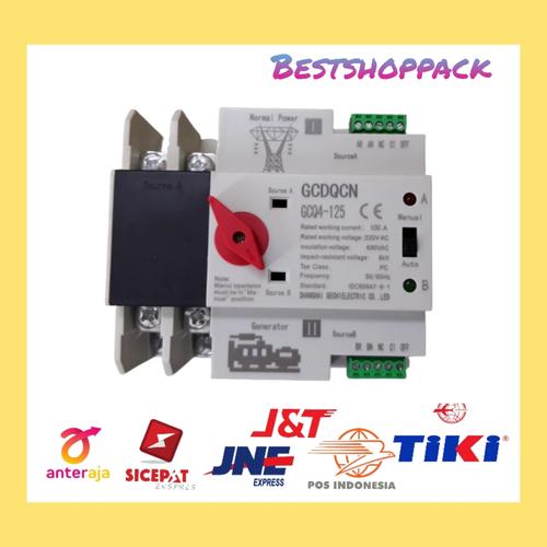 Jual ATS Automatic Transfer Switch AC 100A 2P - 220V - Jakarta Pusat ...