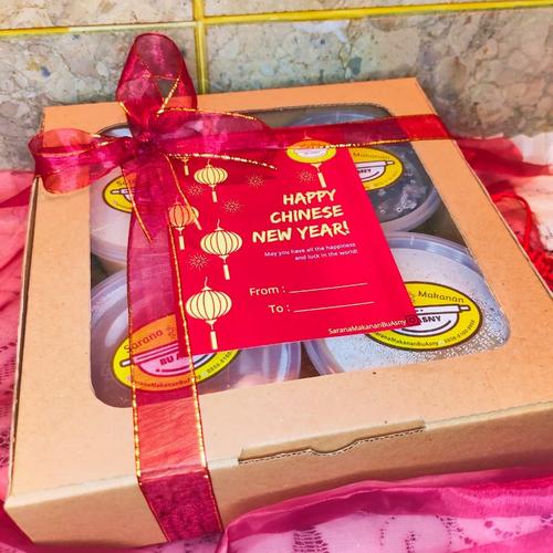 Jual Hampers Imlek sincia Homemade Silky Soya Kembang Tahu pudding - 4 ...