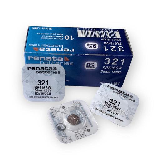 Jual RENATA 321 SR616SW ORIGINAL BATERAI JAM TANGAN SR616 - Kab ...