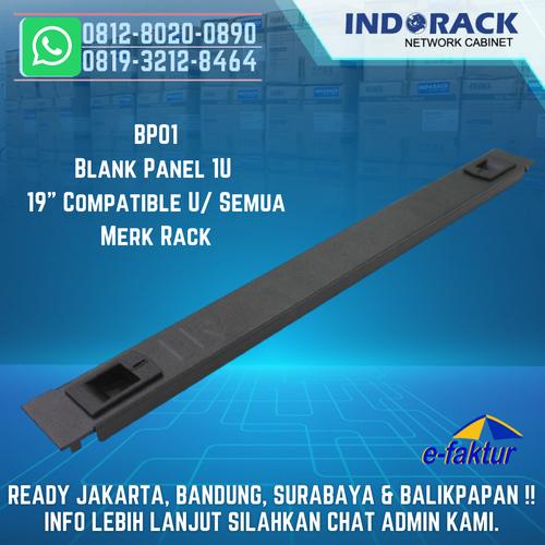 Jual BLANK PANEL 1U 19" BP01 - ACCESSORIES RAK SERVER CLOSE RACK ...