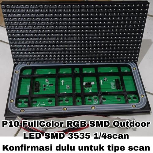 Jual Modul Panel LED P10 RGB SMD Full Color Outdoor Videotron Murah ...