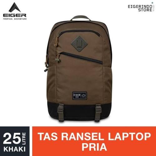 Jual EIGER DETOUR PACK 25L LAPTOP BACKPACK DAYPACK TAS RANSEL + RAINCOVER - DETOUR25L/KHAKI ...
