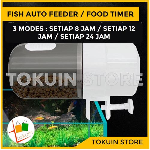 Jual Food Timer Makan Dispenser Makanan Ikan Otomatis Fish Feeder ...