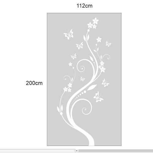 Jual CUTTING STICKER SANDBLAST PUTIH SUSU CUSTOM BUNGA - Kota Tangerang ...