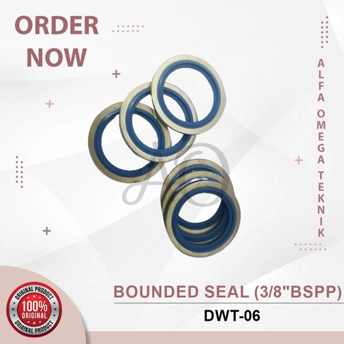 Jual BONDED OIL SEAL NBR 3/8 INCH RING BOUNDED BIRU 3/8 INCI - Kota ...