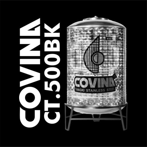 Promo Tangki Air COVINA STAINLESS STEEL CT 500 BK BKK Tandon Air Toren ...