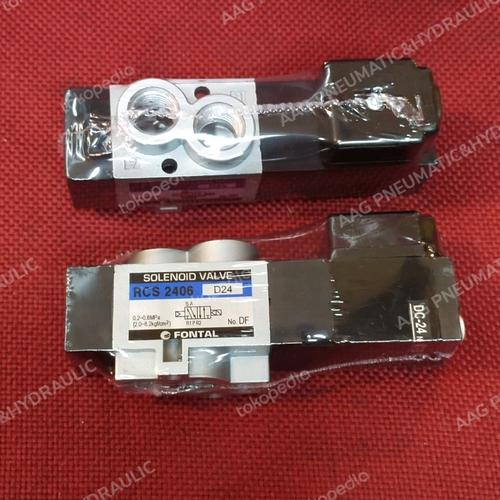 Jual SOLENOID VALVE FONTAL RCS2406-02-D24 // RCS2406 1/4" DC24V ...