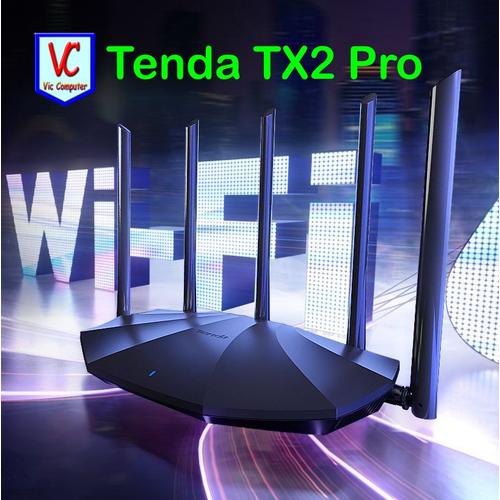 Jual Tenda TX2 Pro AX1500 Dual Band Gigabit Wi-Fi 6 Router 5-Antenna ...