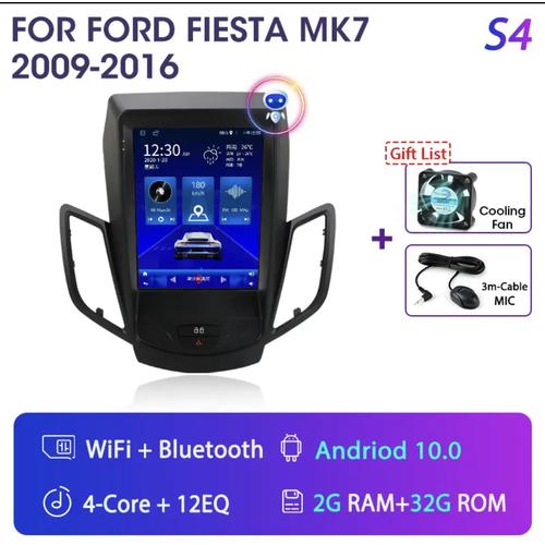 Jual Head unit android oem Ford Fiesta 9.7 inch Tesla Style - Carplay ...