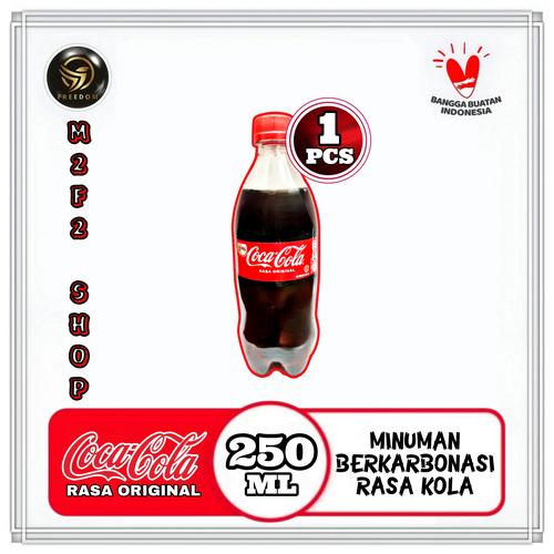 Jual Coca Cola MInuman Bersoda Botol Plastik Pet - 250 ml (Harga Satuan ...