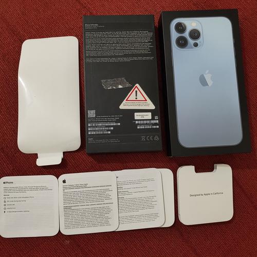 Jual Dus Box iPhone 13 PRO Max Sierra Blue iBox Original Copotan - Kab ...