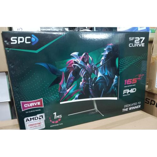 Jual LED Monitor Curve Gaming SPC Pro SM-27 inch Full HD - Jakarta ...