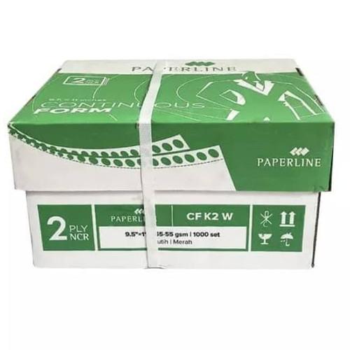 Jual Continous Form 9 1/2" x 11" 2PLY dan 2Ply bagi 2 Paperline - 2 PLY ...