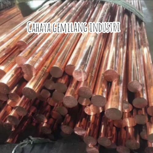 Jual Grounding Rod As Tembaga 18 mm x 2 meter - tembaga murni - Jakarta ...