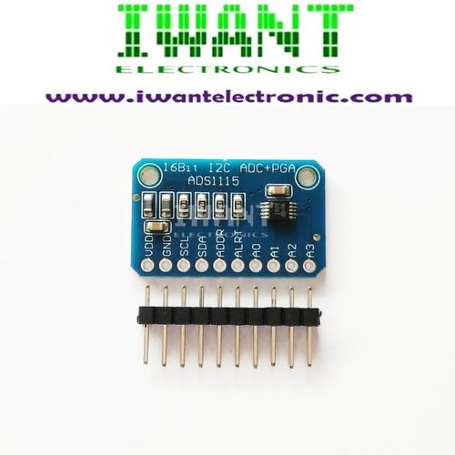 Jual ADS1115 Module 16 Bit ADS 1115 Modul ADC 16Bit ADS1115 16 BIT I2C ...