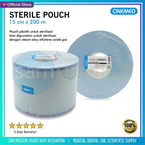 Jual OneMed Sterile Pouch - 15cm x 200m @roll - Kota Bandung - SAM ...