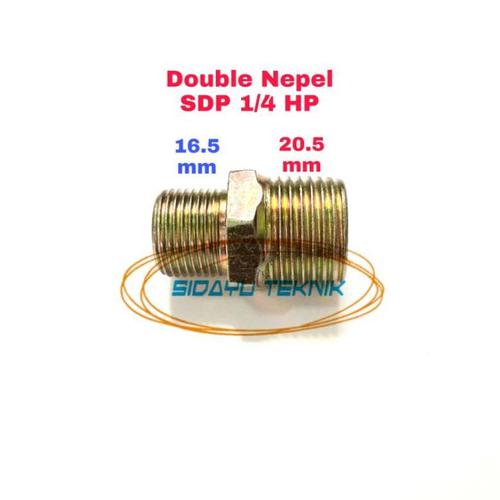 Jual Double Nepel Pipa Angin Kompresor SDP 1/4 HP - Kota Tangerang ...
