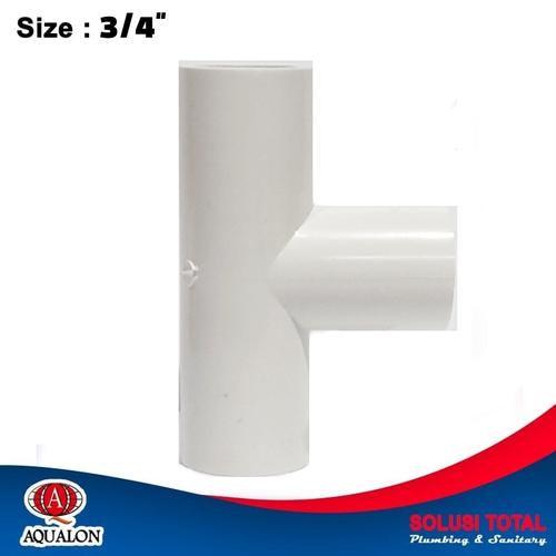 Promo Tee PVC AW 3/4" AQUALON Tee 3/4 Inch Putih - Jakarta Selatan ...