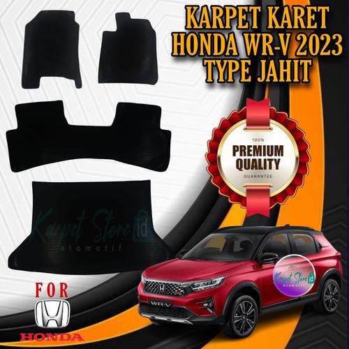 Jual KARPET MOBIL NEW HONDA WRV WR-V KARET TYPE JAHIT PREMIUM - Hitam ...